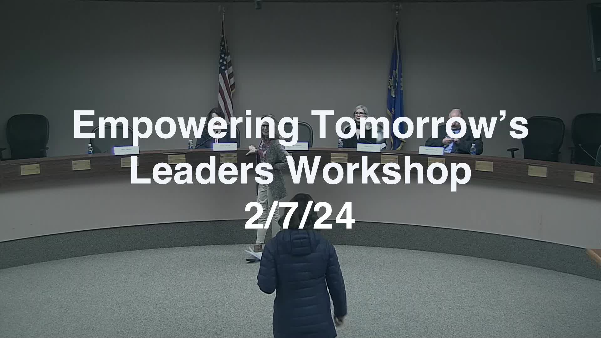 Empowering Tomorrow's Leaders Workshop Replay 2/7/24